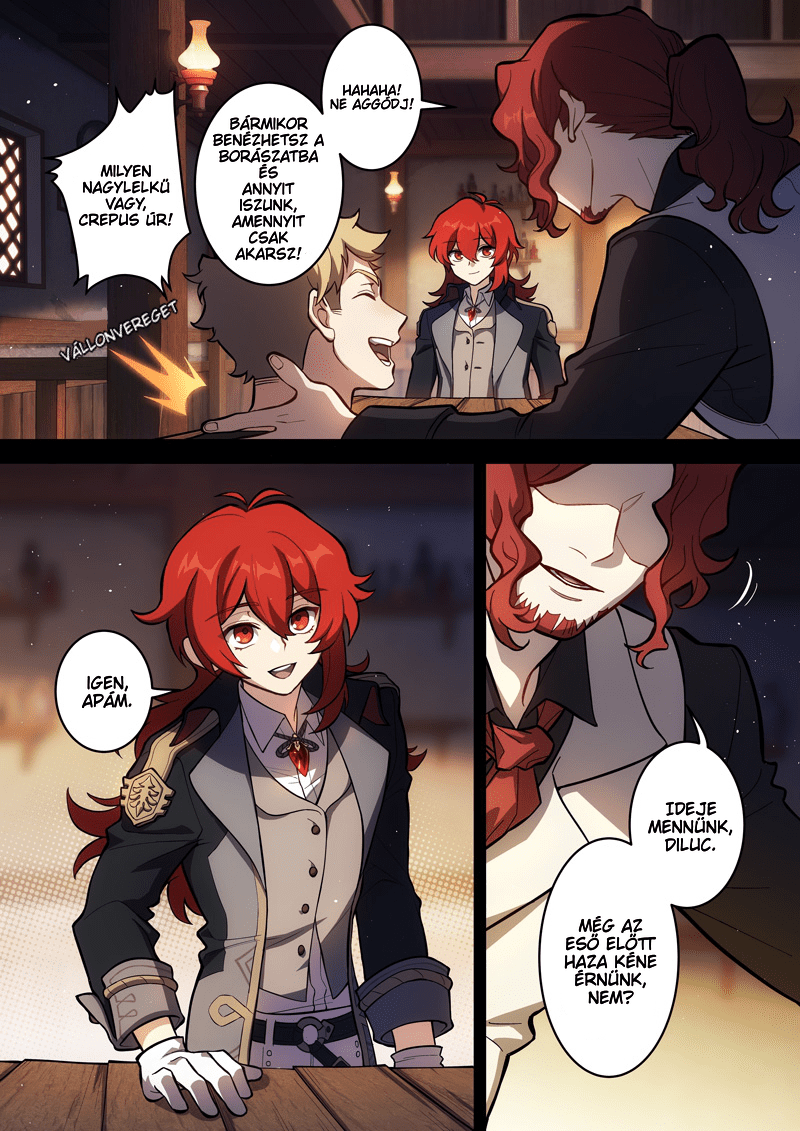 Manga: Chapter 7: Dusty Chest (Part 1) | Genshin Impact Hungary